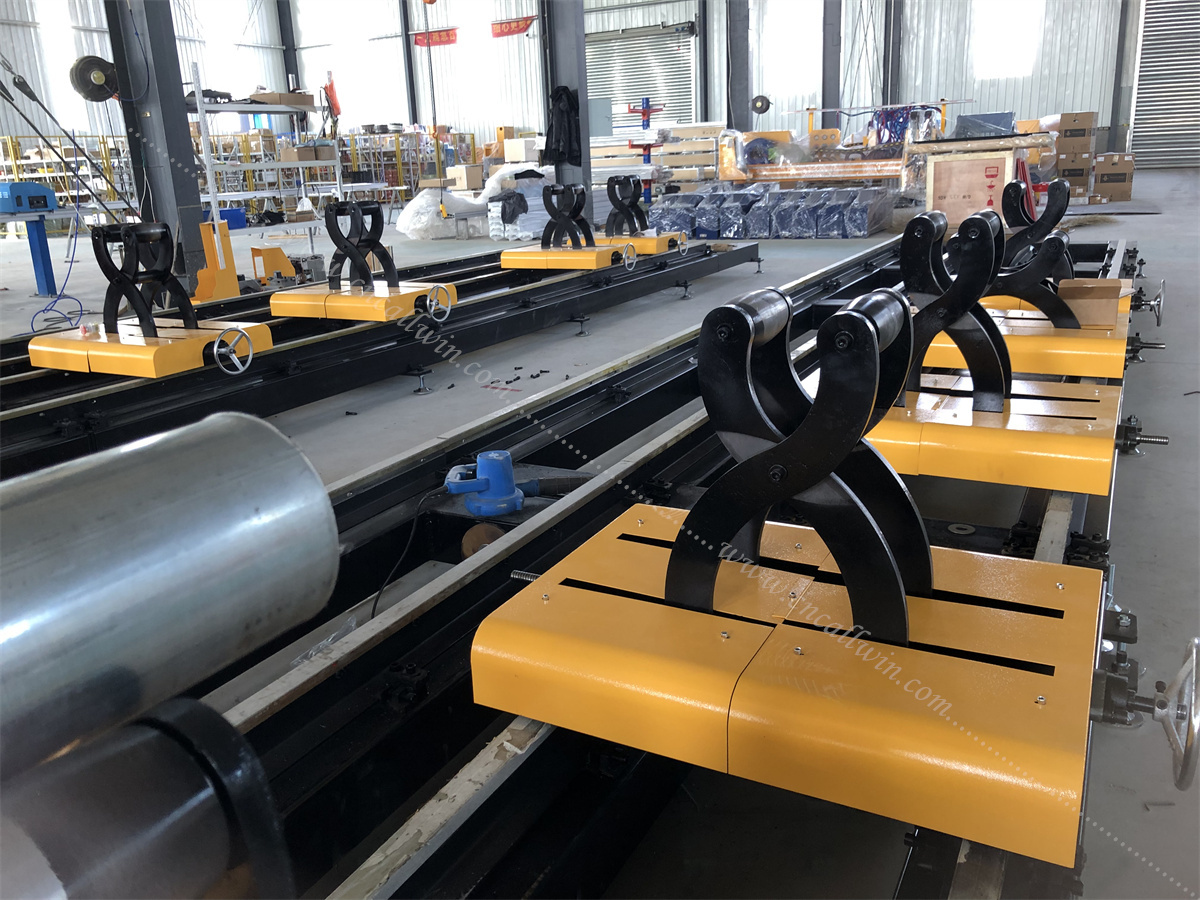 5-axis beveling round pipe plasma cutting machine